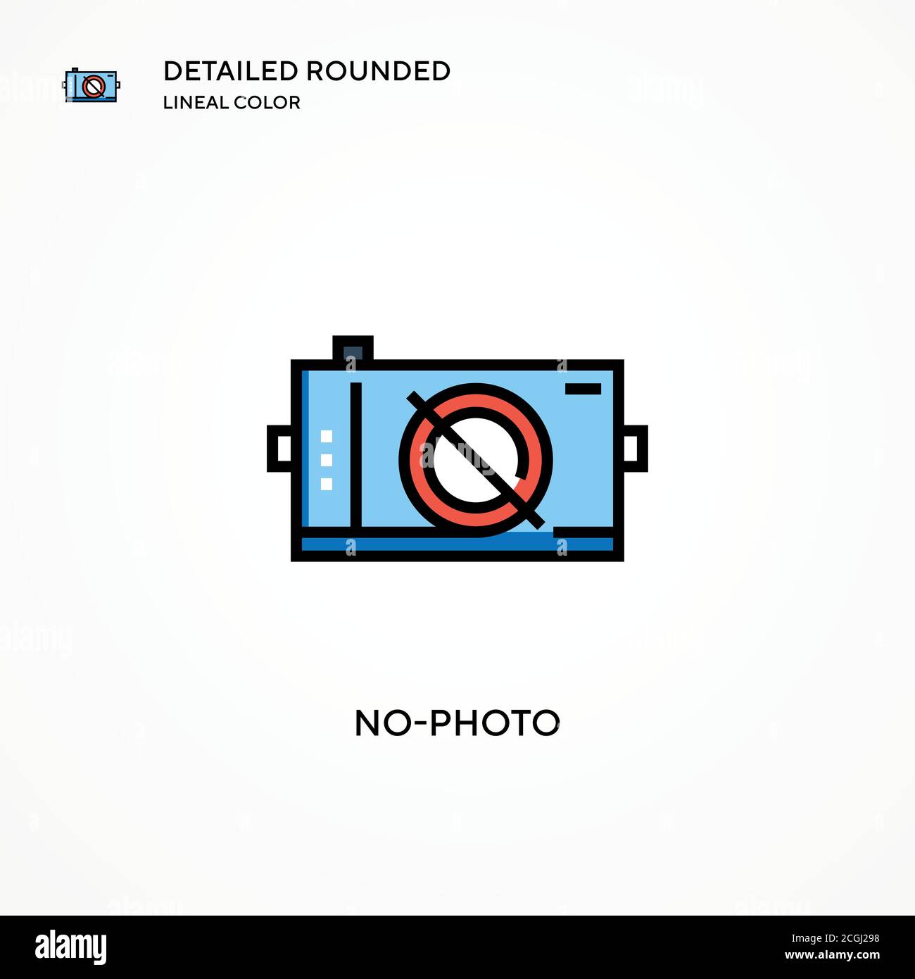 No-photo vector icon. Modern vector illustration concepts. Easy to edit ...