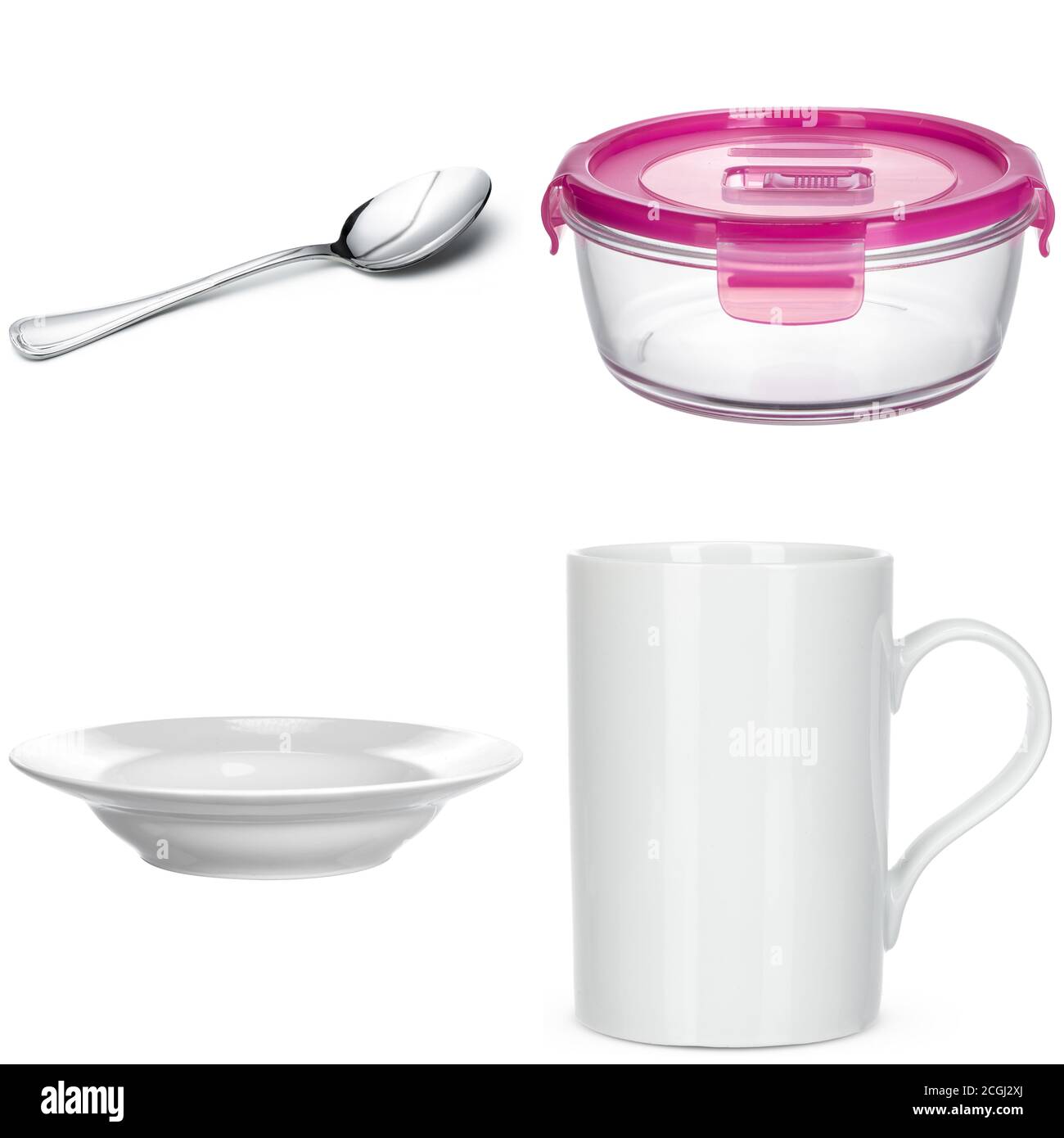 Collage isolated kitchen utensils hi-res stock photography and images ...