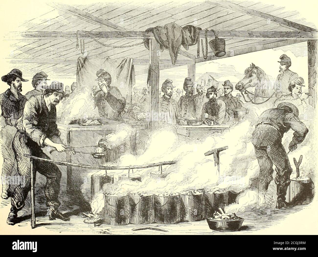 . Frank Leslie's scenes and portraits of the Civil War ... . CAMP ...