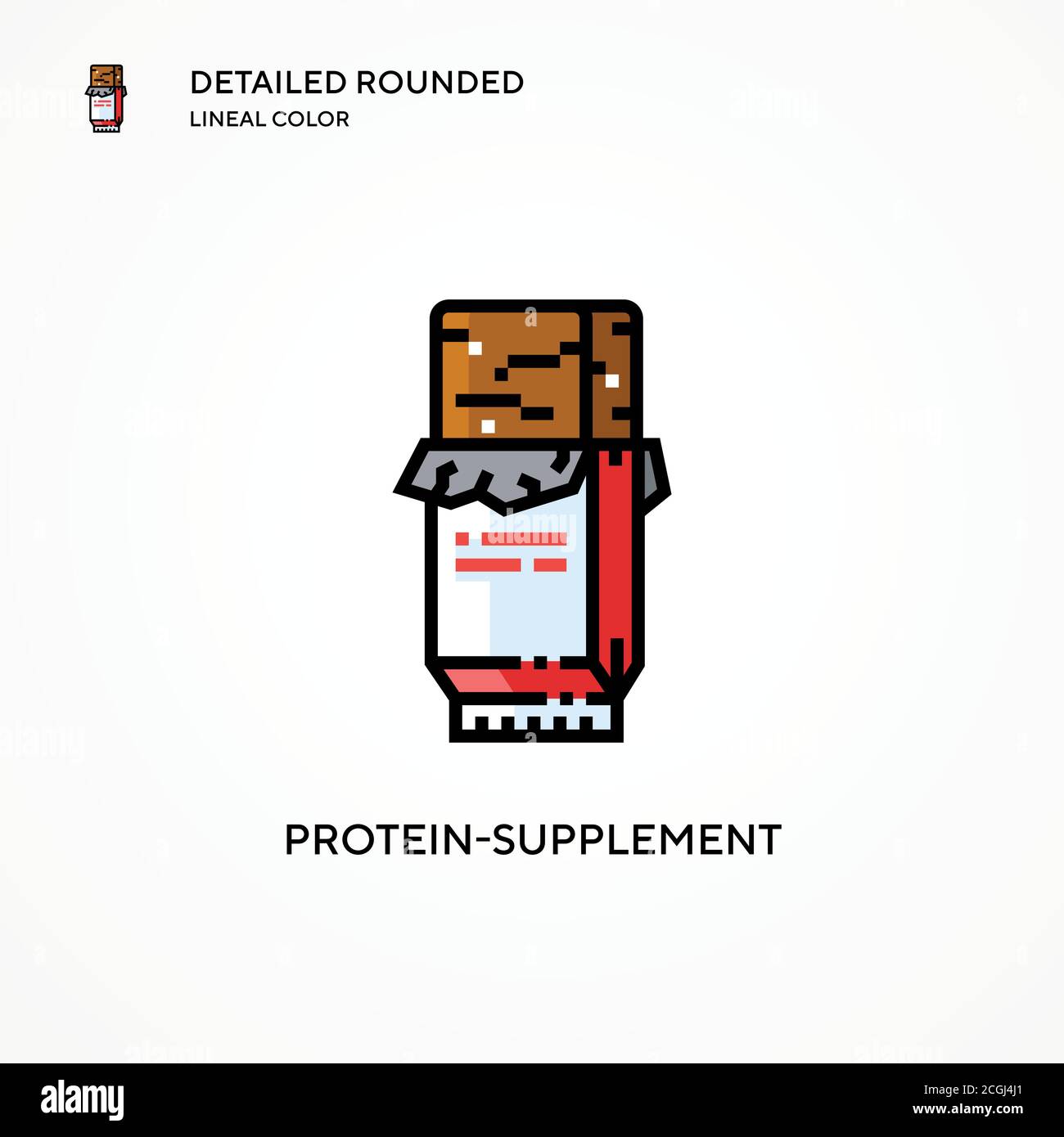 Protein-supplement vector icon. Modern vector illustration concepts ...