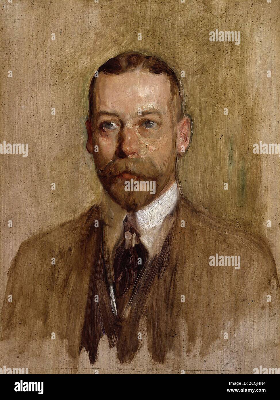 Solomon Solomon Joseph - Portrait of King George V - British School ...