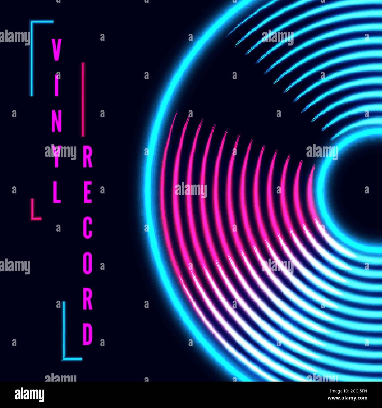 Record sign vector vectors Stock Vector Images - Alamy