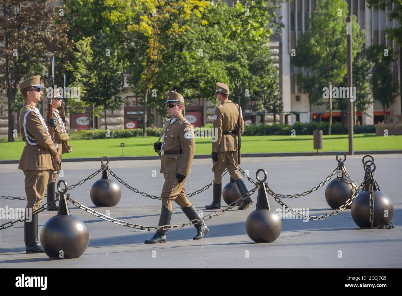 Hungarian guard hi-res stock photography and images - Alamy