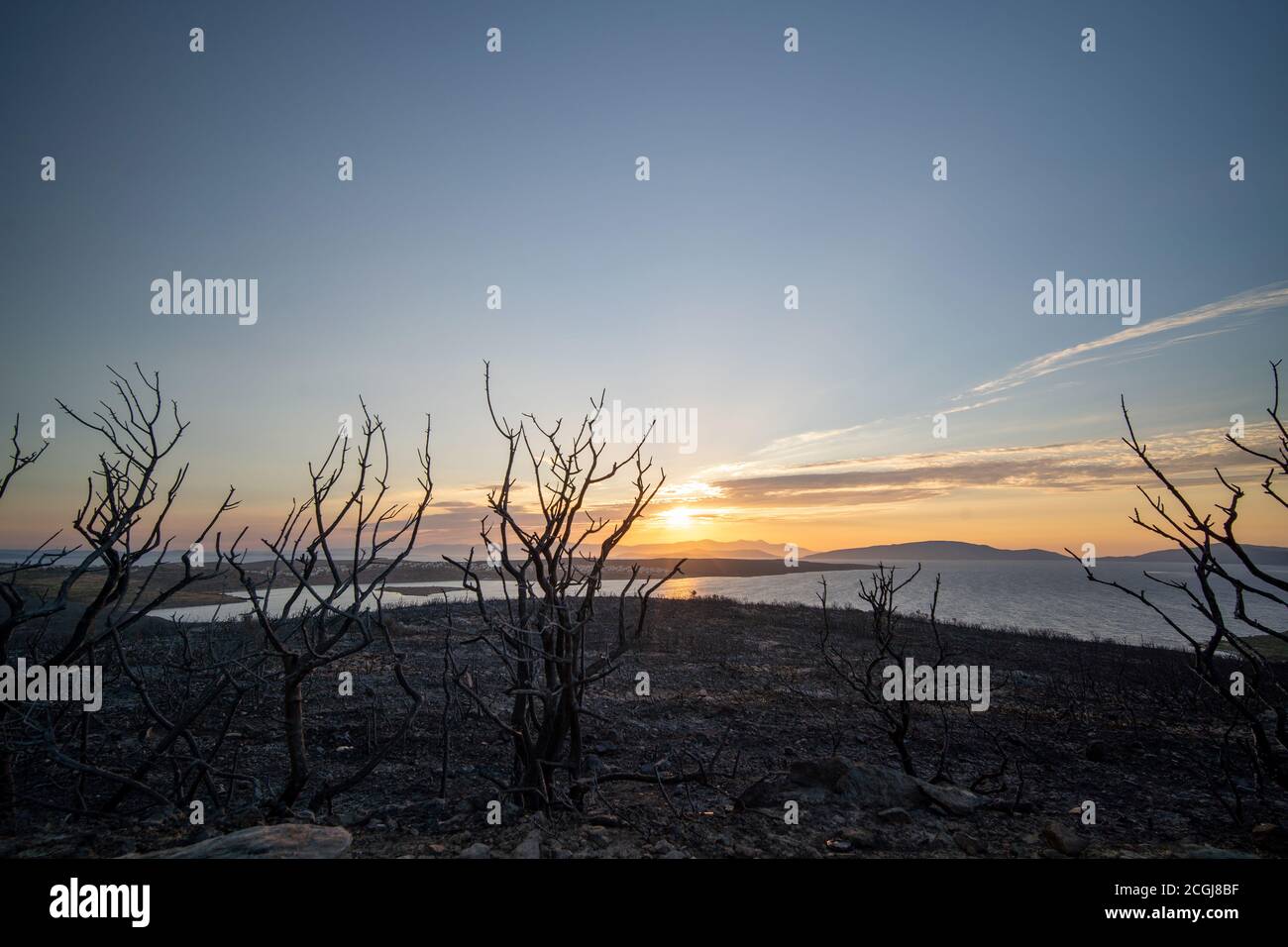 Burnt orange sun hi-res stock photography and images - Alamy