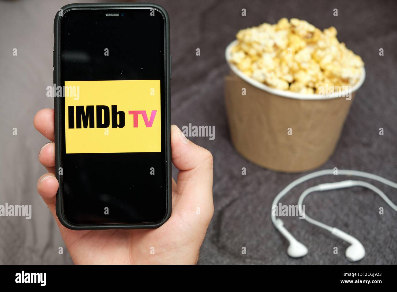 Imdb logo hi-res stock photography and images - Alamy
