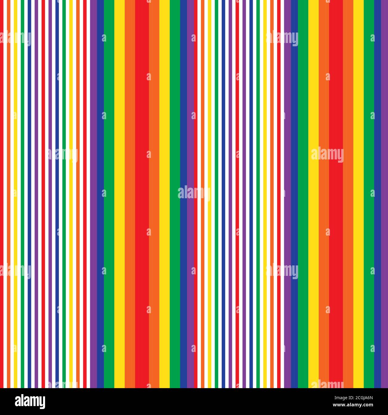 Rainbow striped seamless pattern background suitable for fashion ...