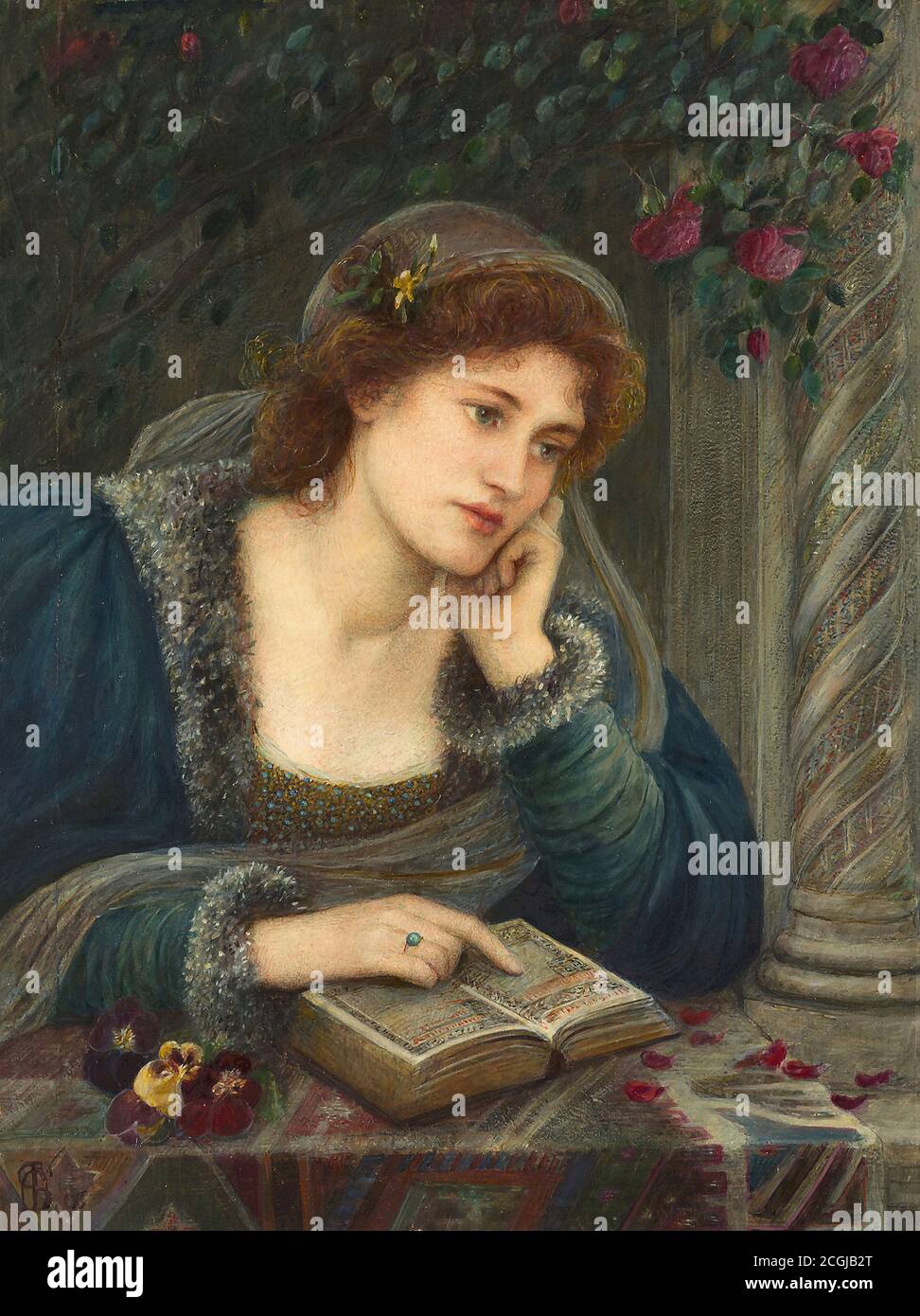 Stillman marie spartali hi-res stock photography and images - Alamy