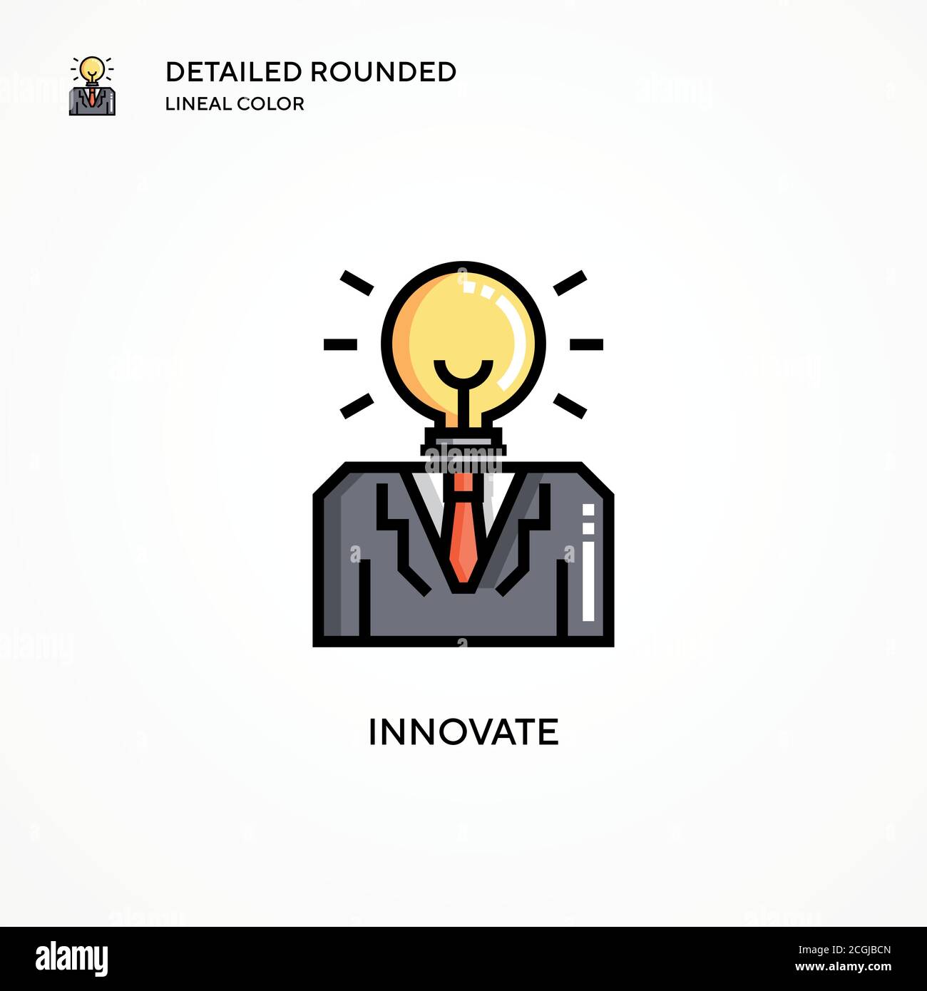 Innovate vector icon. Modern vector illustration concepts. Easy to edit ...