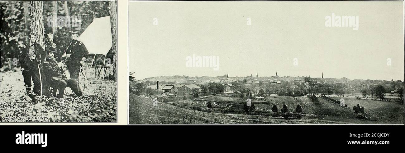 . Original photographs taken on the battlefields during the Civil War ...