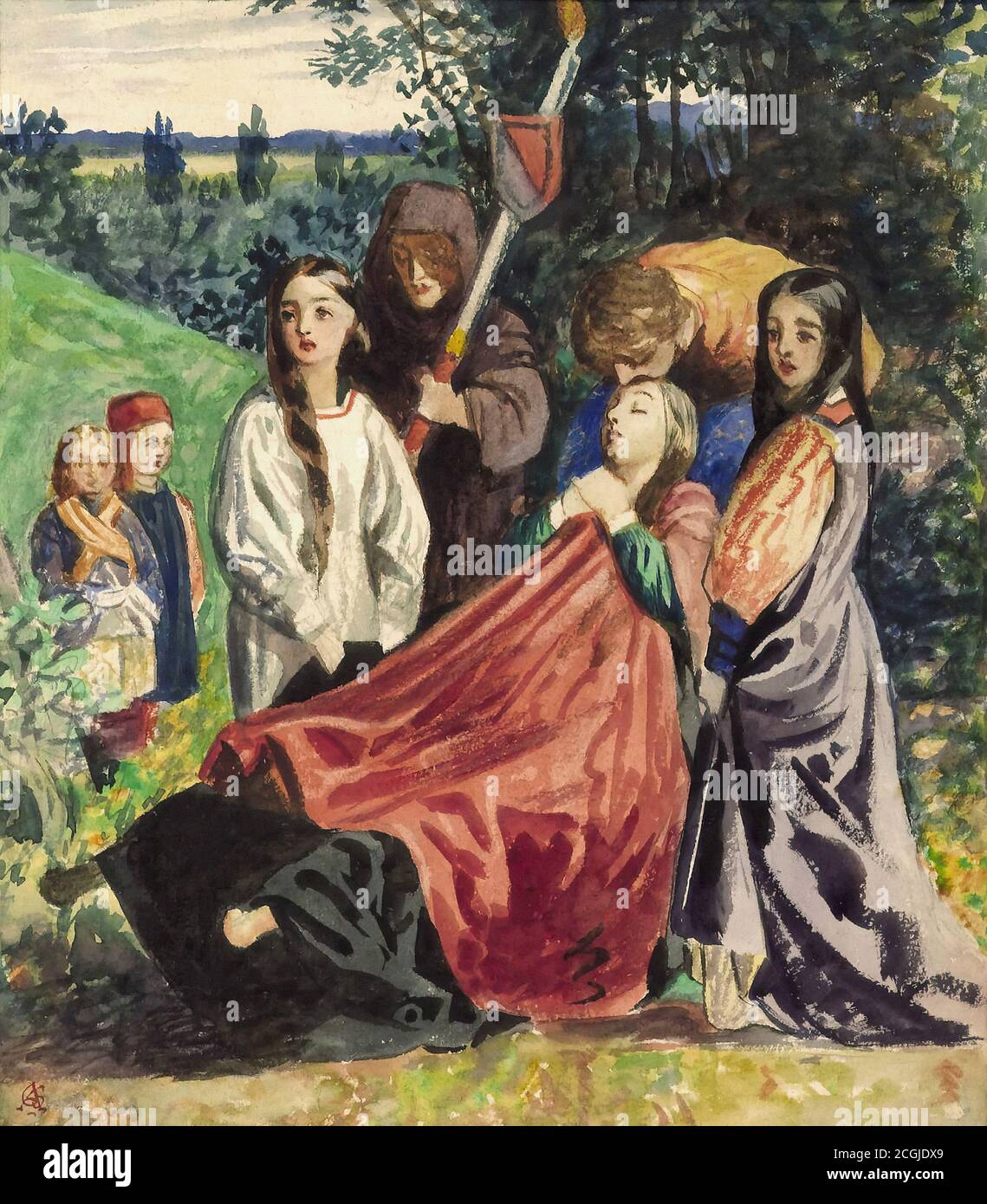 George adolphus storey hi-res stock photography and images - Alamy