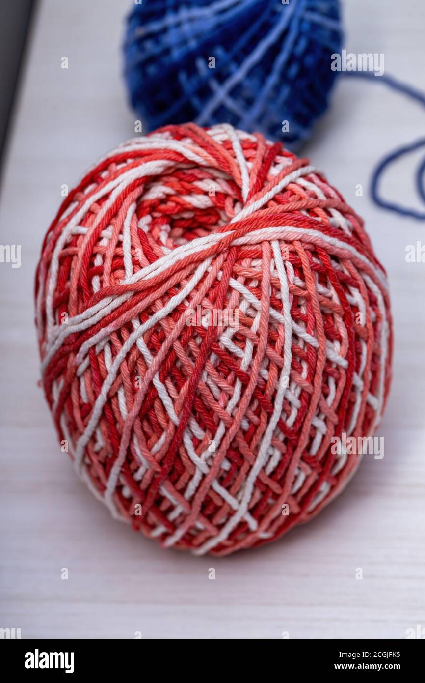 crochet thread with selective focus Stock Photo - Alamy