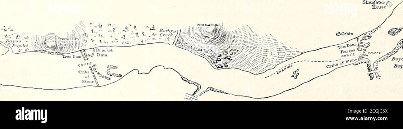 Red river campaign map hi-res stock photography and images - Alamy