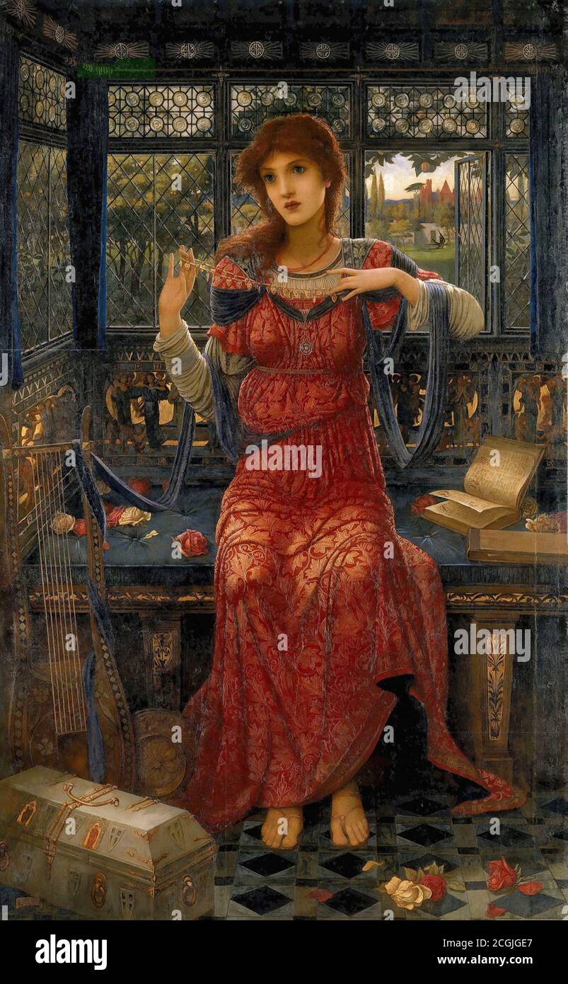 Strudwick John Melhuish - Oh Swallow Swallow - British School - 19th ...