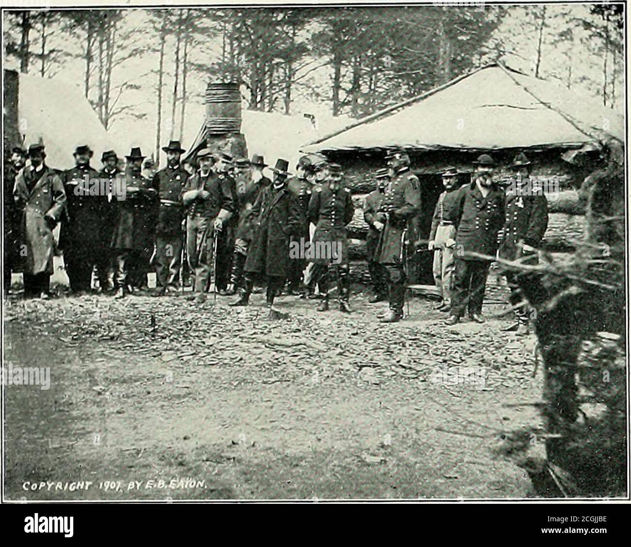 . Original photographs taken on the battlefields during the Civil War ...