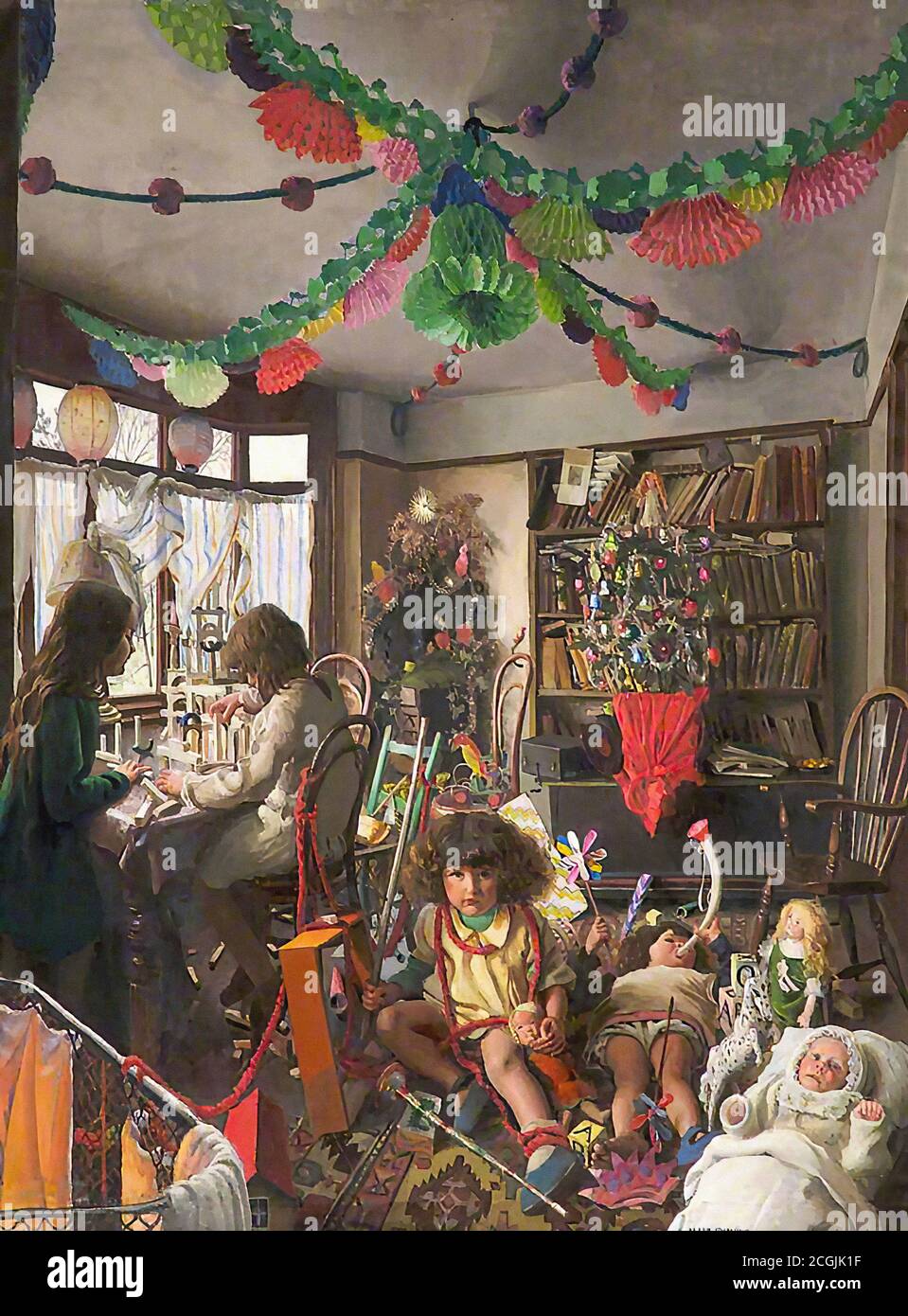 Symons Mark Lancelot - the Day After Christmas - British School - 19th ...