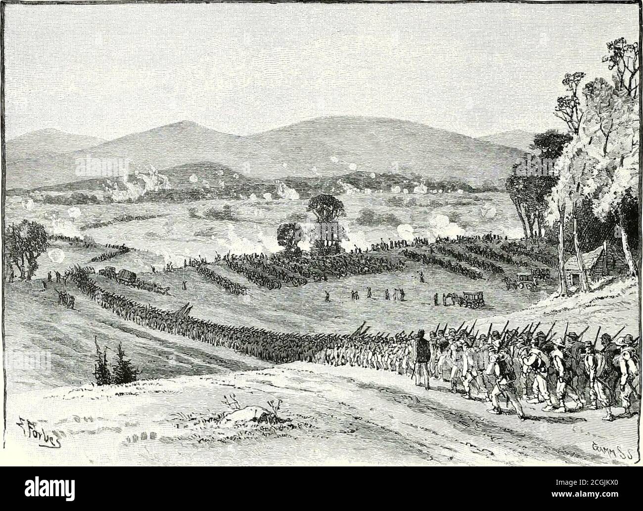 Battle of cross keys hi-res stock photography and images - Alamy