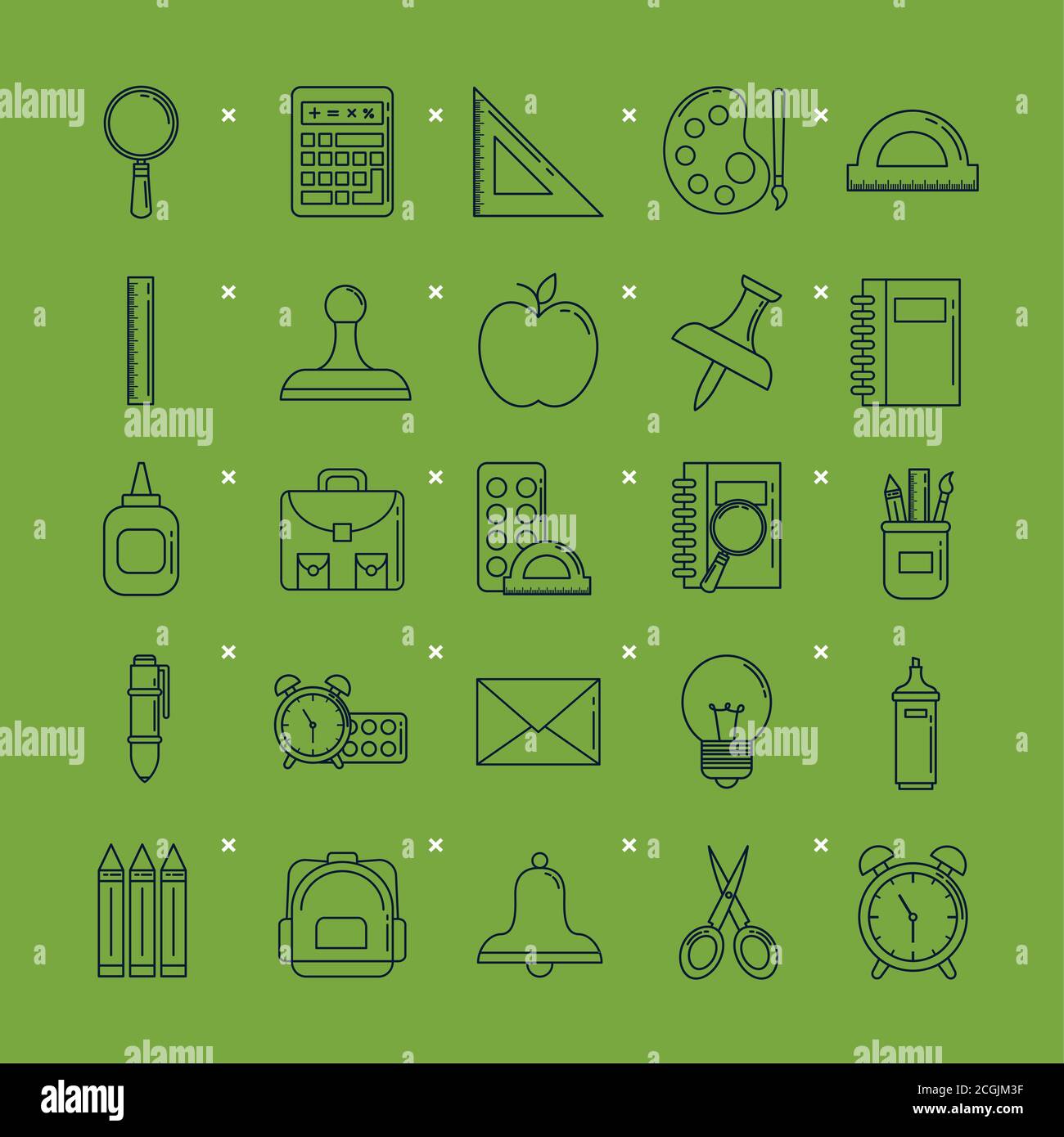 set icons, school education, line style Stock Vector Image & Art - Alamy set icons, school education, line style Stock Vector Image & Art - Alamy