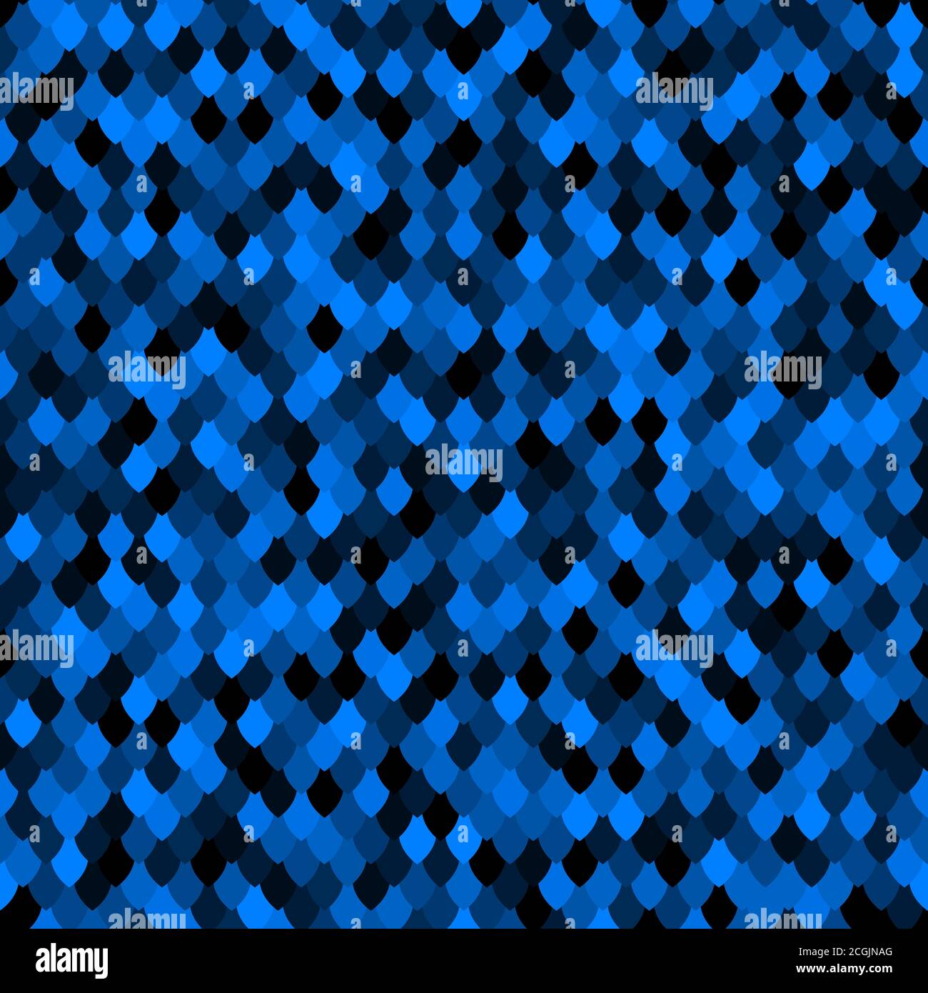 Abstract scale pattern. Color squama texture. Bright sapphire seamless ...
