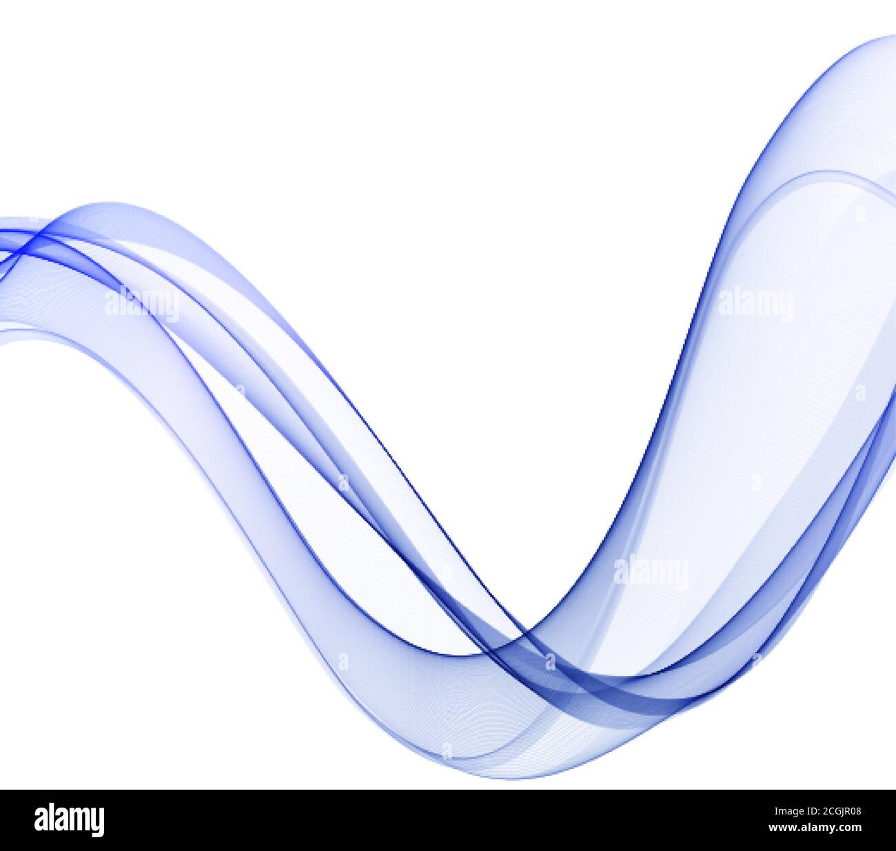 blue vector wave. layout for presentation, brochure. eps 10 Stock ...