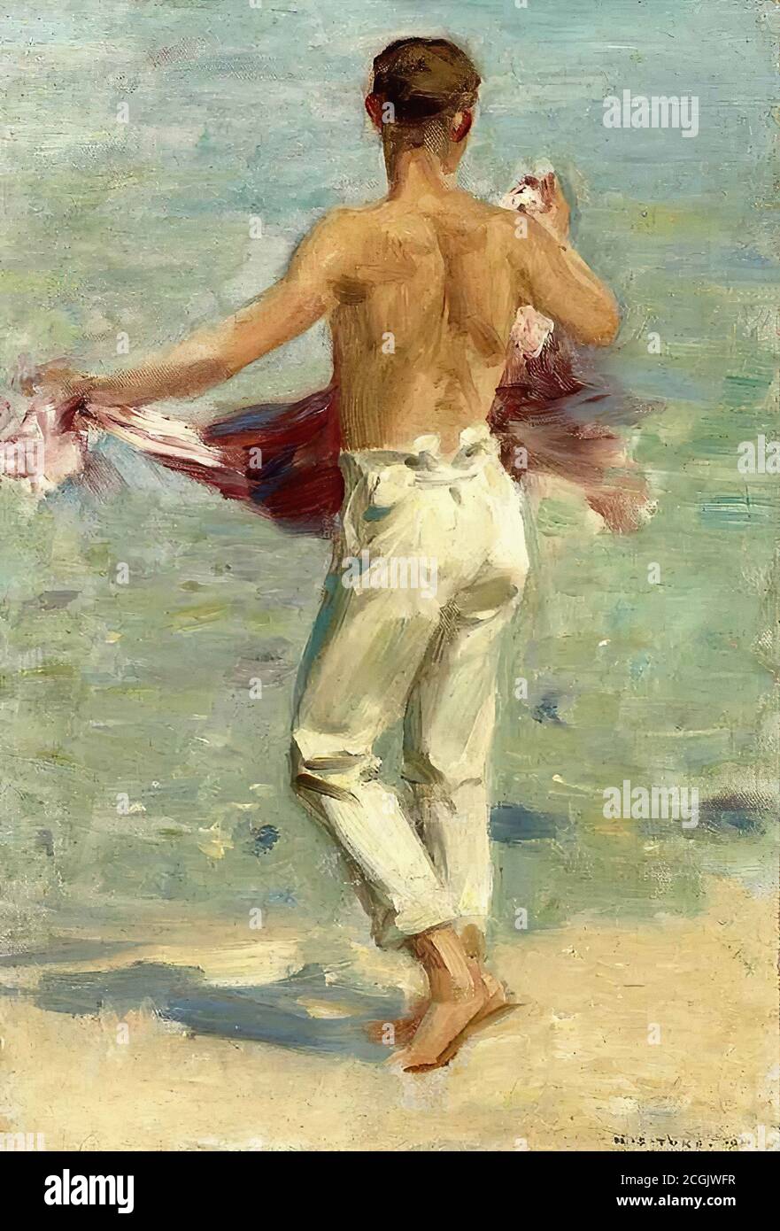 Henry scott tuke hi-res stock photography and images - Alamy