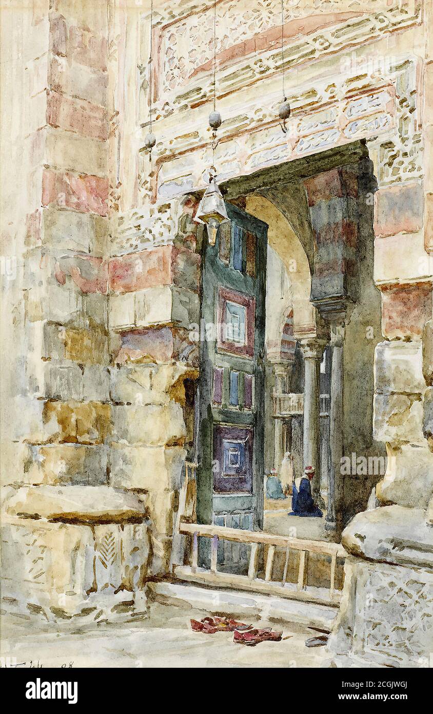 Tyndale Walter Frederick Roofe - a Mosque Doorway - British School ...