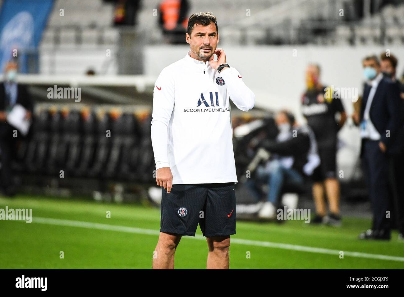Zsolt Low during the French championship Ligue 1 football match between ...