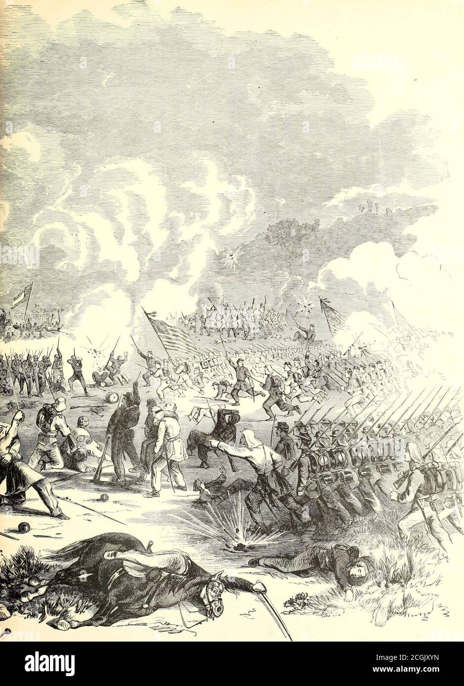 Battle of first manassas 1861 hi-res stock photography and images - Alamy