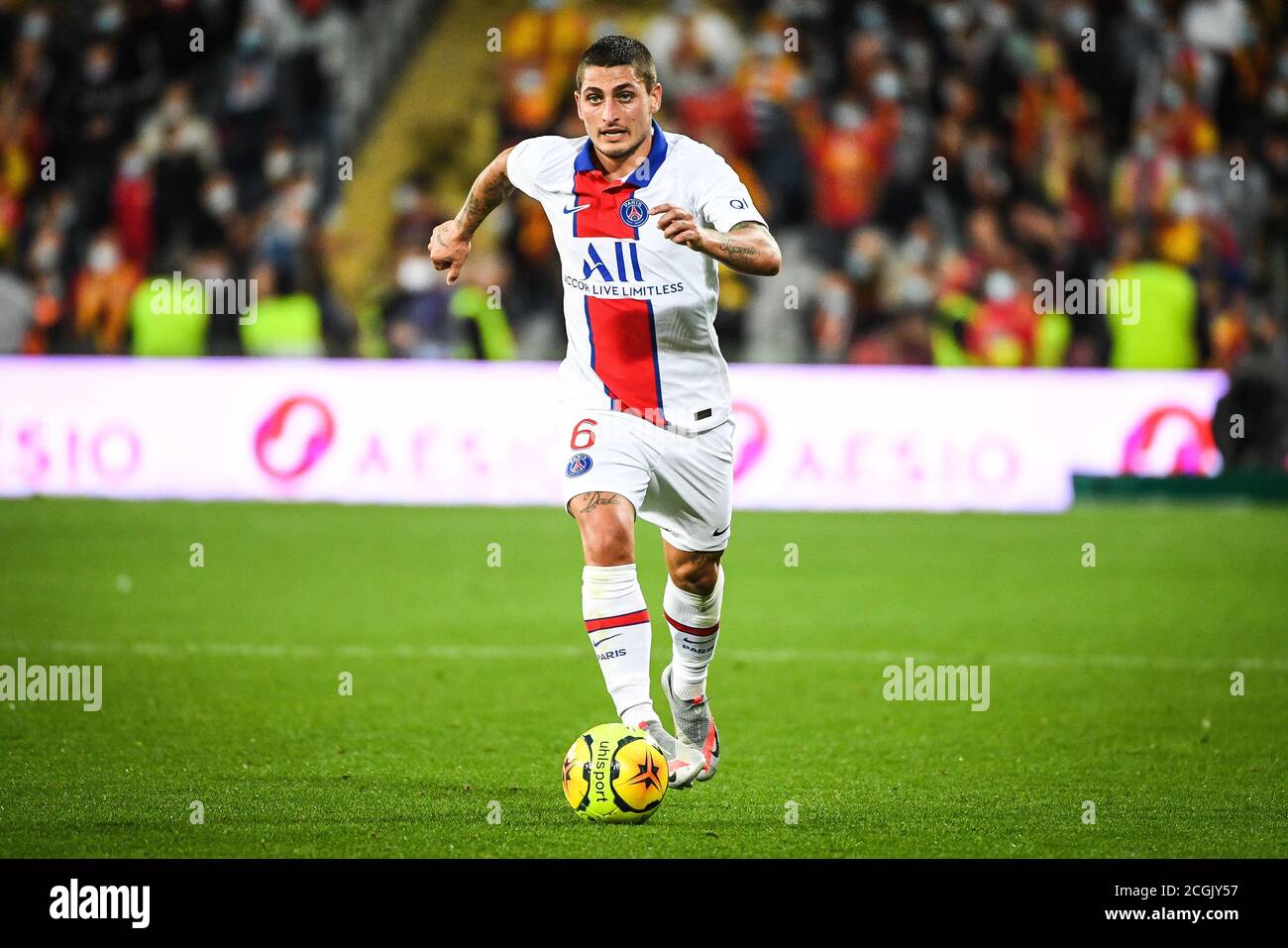 Marco VERRATTI of PSG during the French championship Ligue 1 football ...