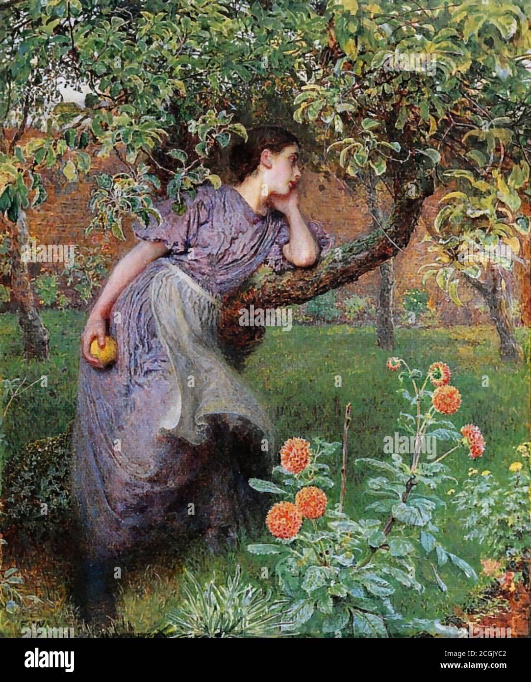 Frederick walker painting hi-res stock photography and images - Alamy