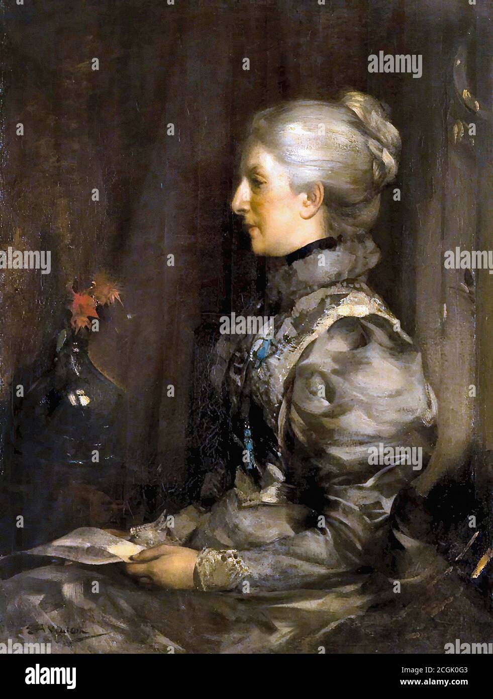 Walton Edward Arthur - Mrs H.S. Ashbee - British School - 19th Century ...