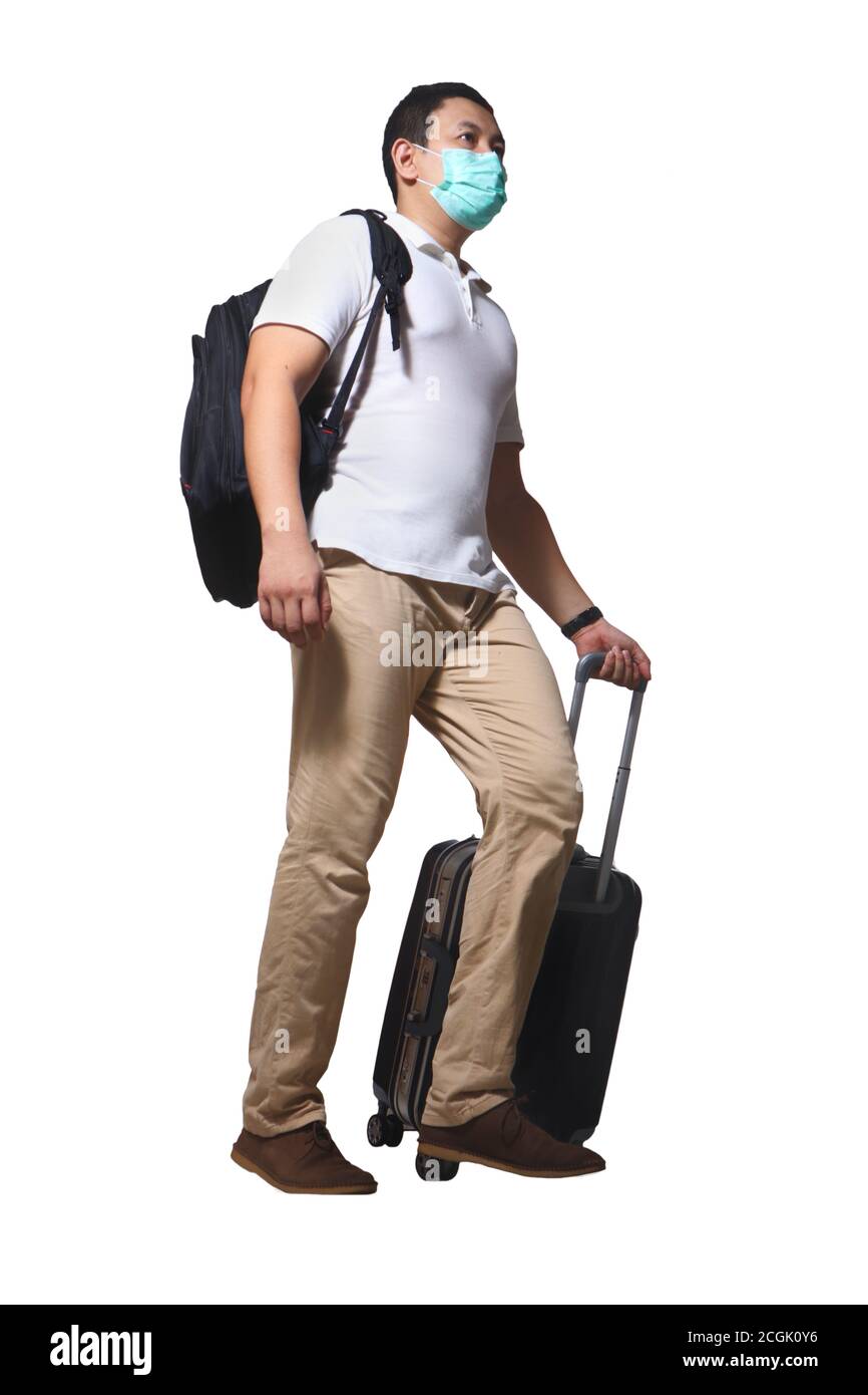 Asian model suitcase hi-res stock photography and images - Alamy