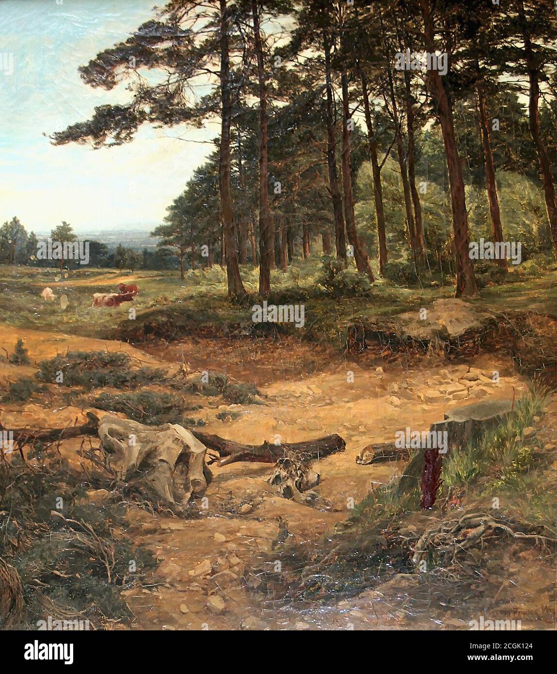 Walton Frank - Stone Quarry Leith Hill - British School - 19th Century ...