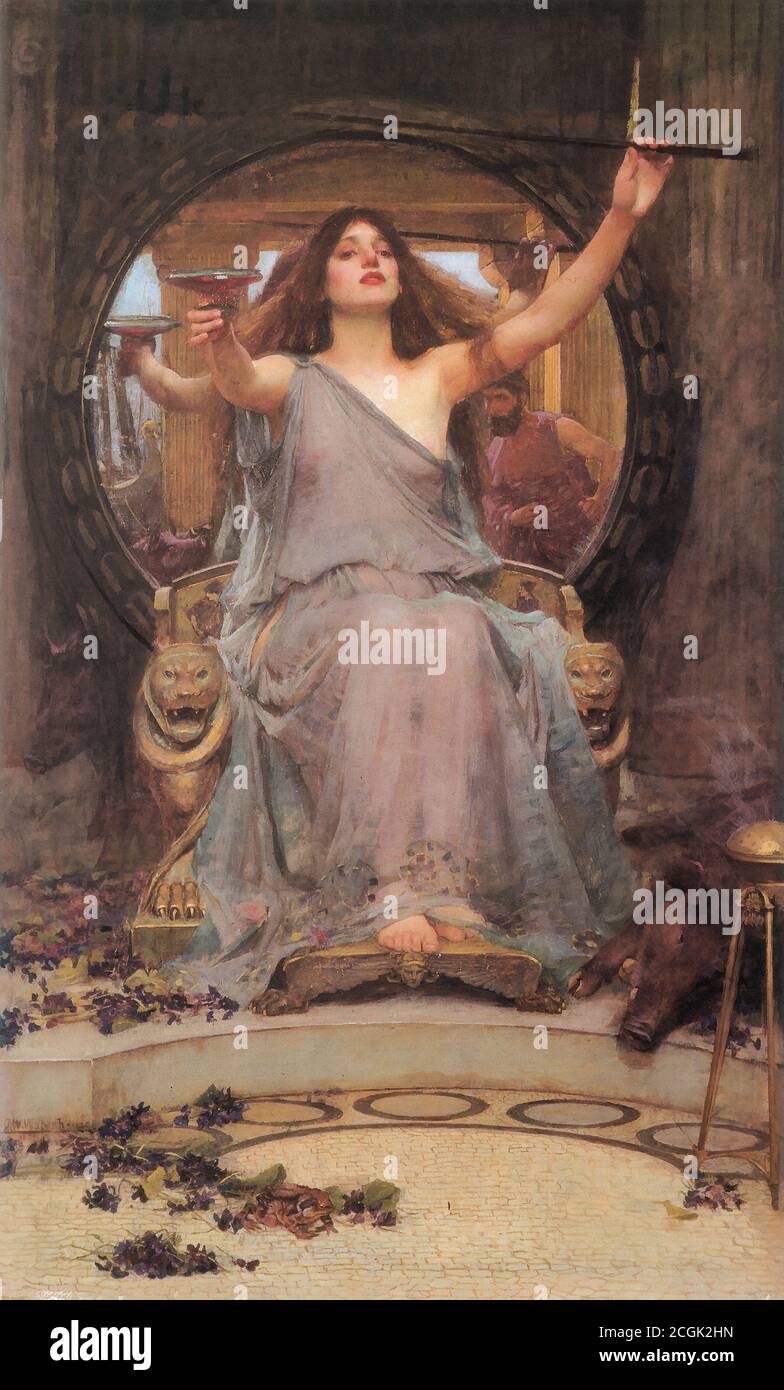 Circe painting hi-res stock photography and images - Alamy