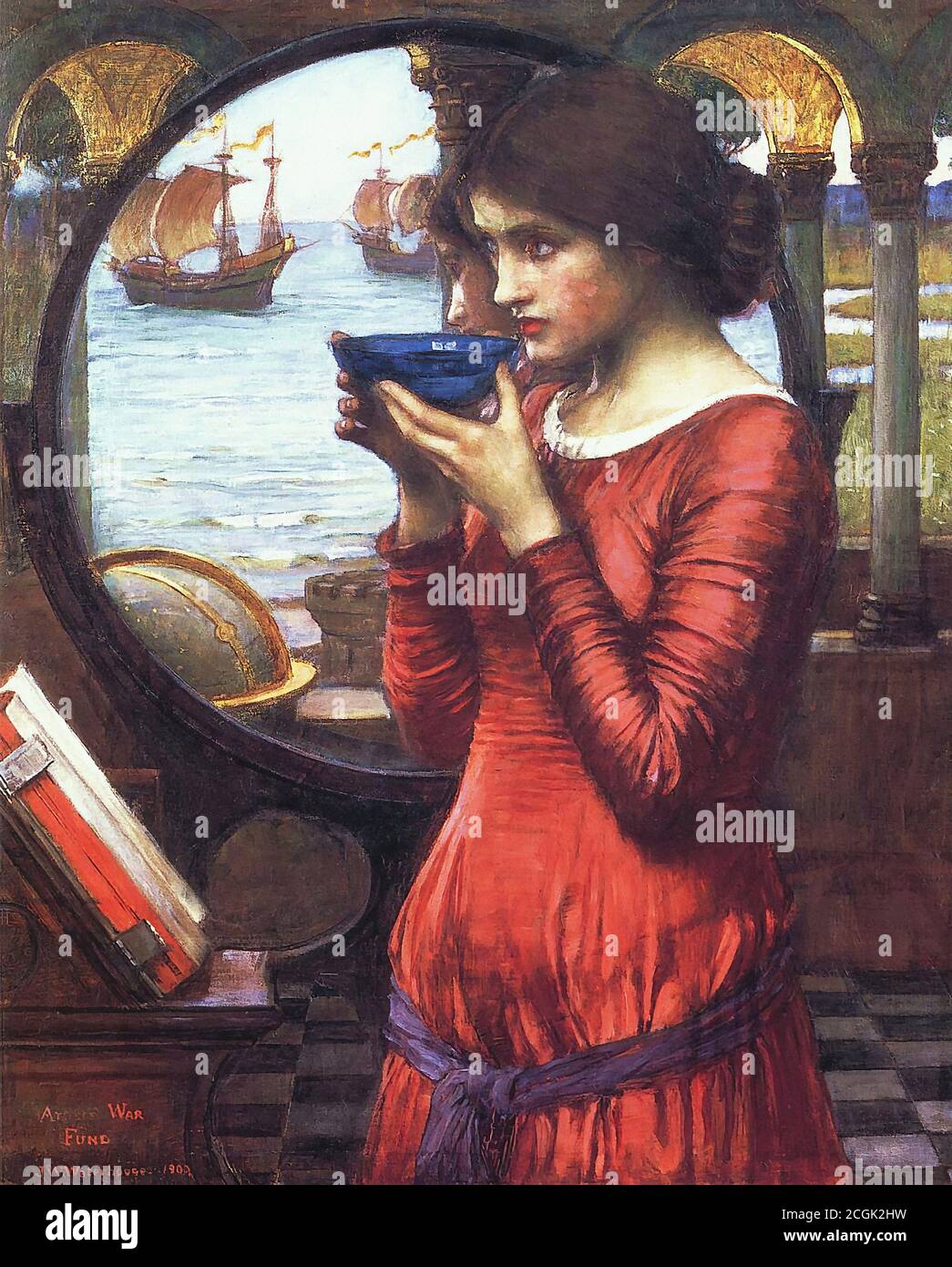 John waterhouse destiny hi-res stock photography and images - Alamy