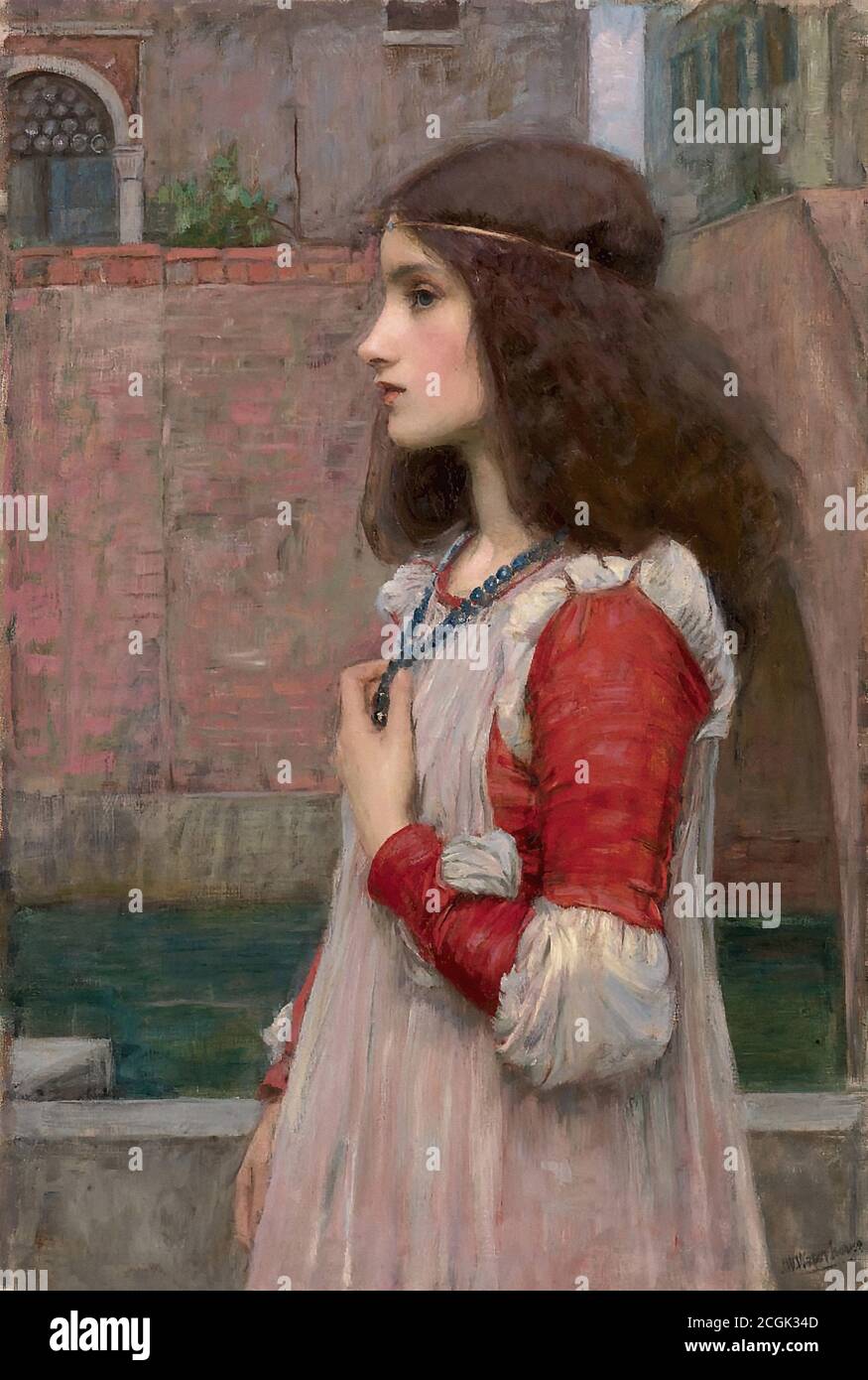 John william waterhouse juliet hi-res stock photography and images - Alamy