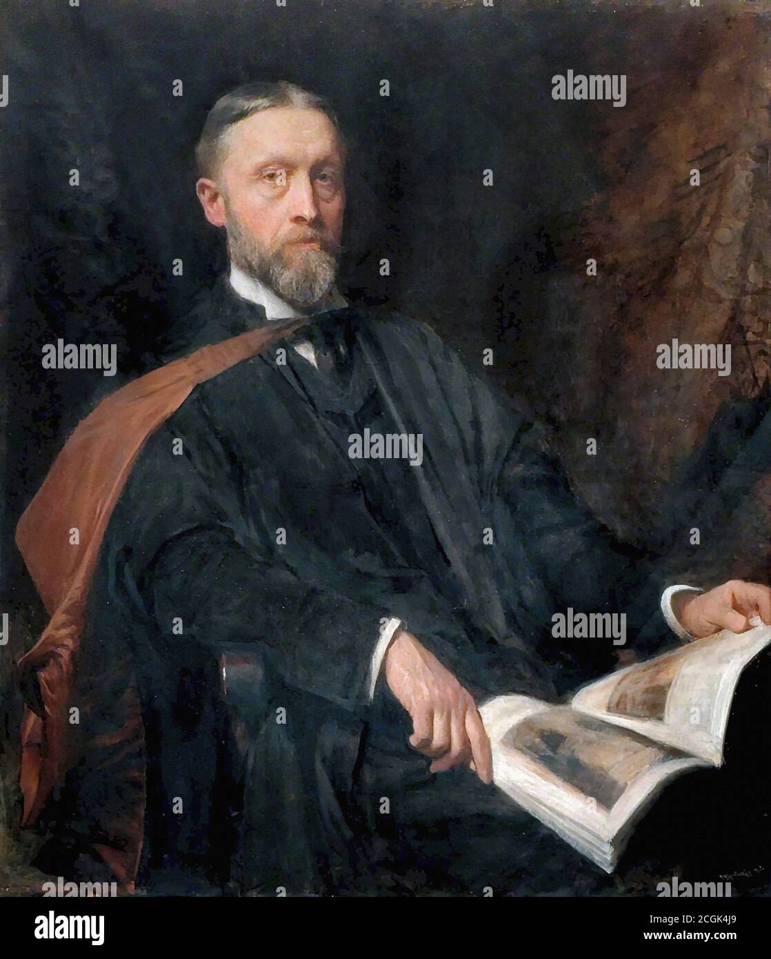 Watson George Spencer - Portrait of Mr Easterbrook - British School ...