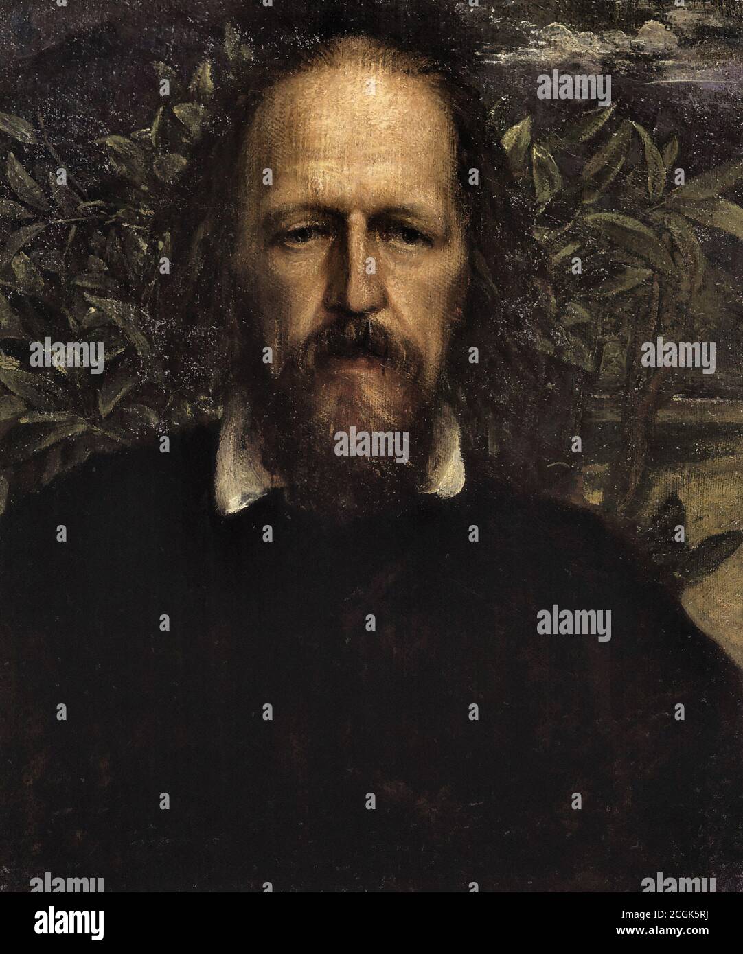 Watts George Frederick - Alfred Tennyson 1st Baron Tennyson 1 - British ...