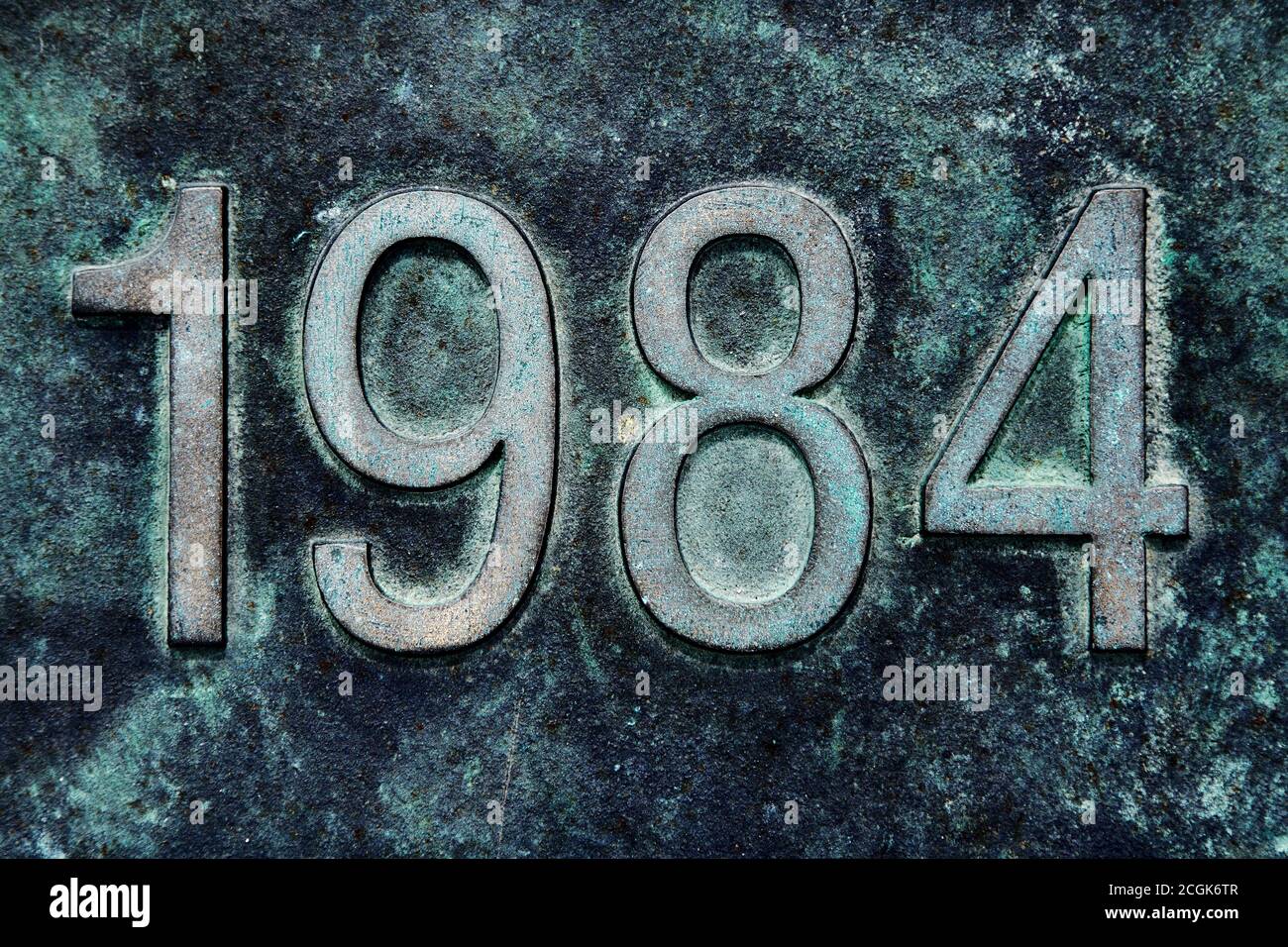 1984 number hi-res stock photography and images - Alamy