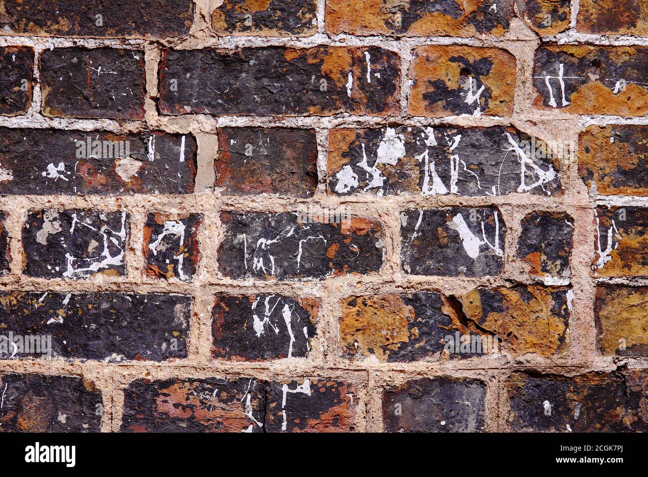 Victorian brickwork, bricks and mortar textured background Stock Photo ...