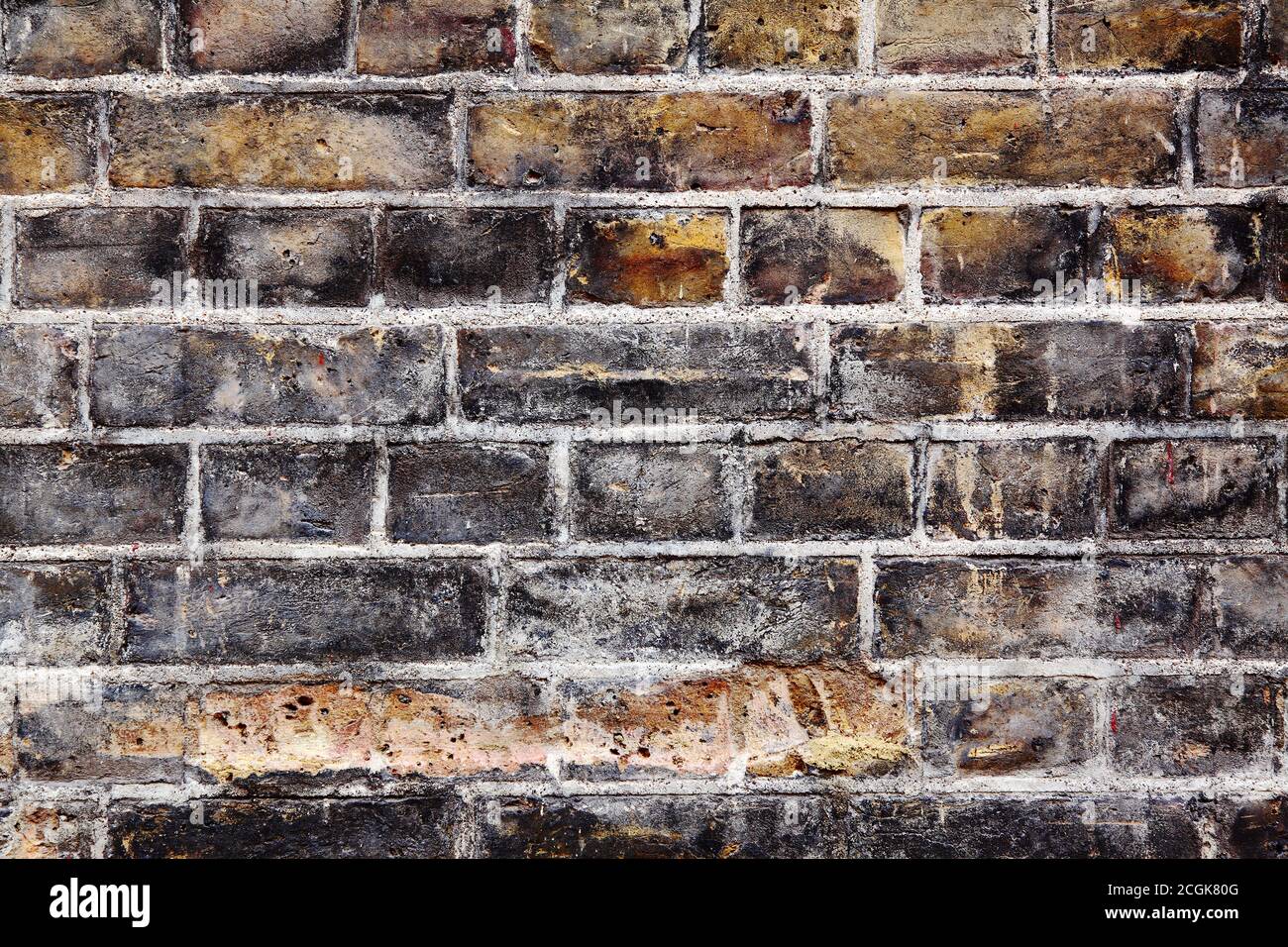 Victorian brickwork, bricks and mortar textured background Stock Photo ...