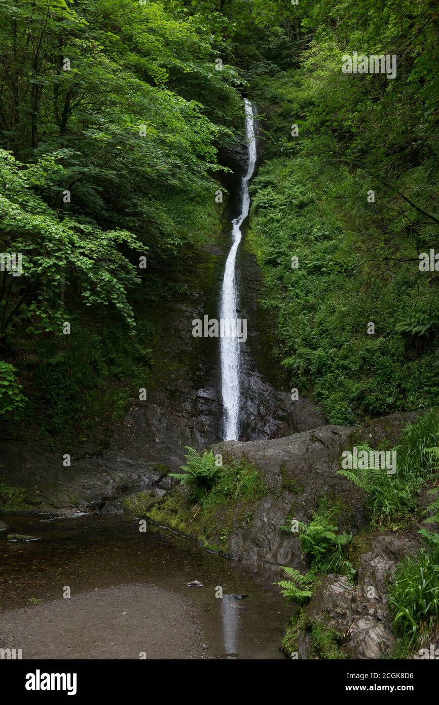 Dartmoor whitelady waterfall hi-res stock photography and images - Alamy