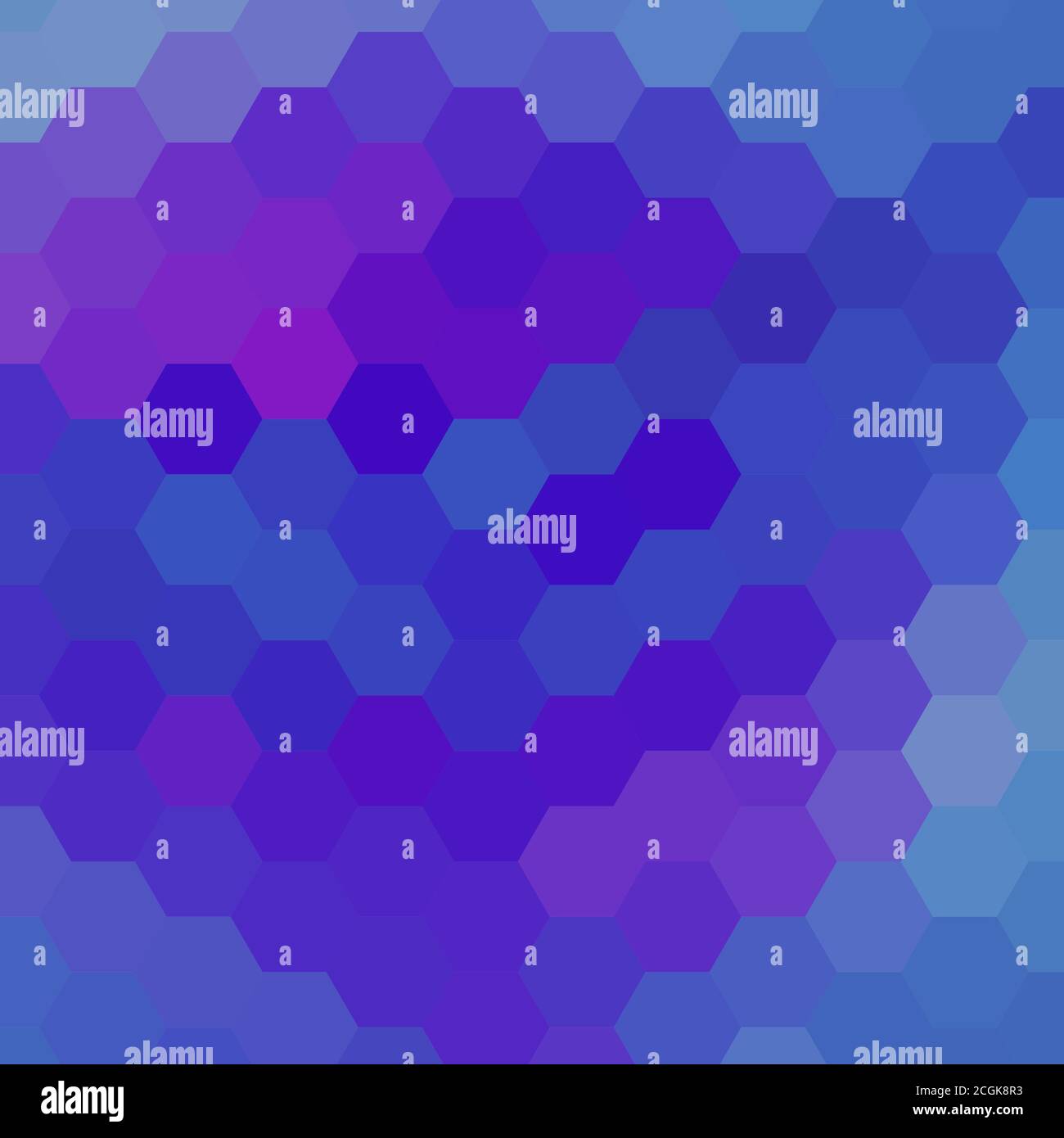 Hexagon blue background. Abstract template for presentation, flyer ...