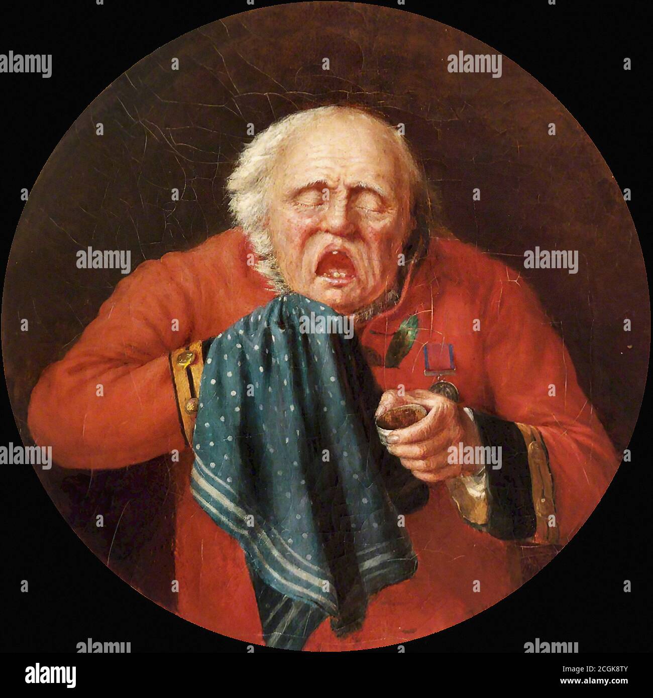 Webster Thomas - a Pinch of Snuff - British School - 19th Century Stock ...