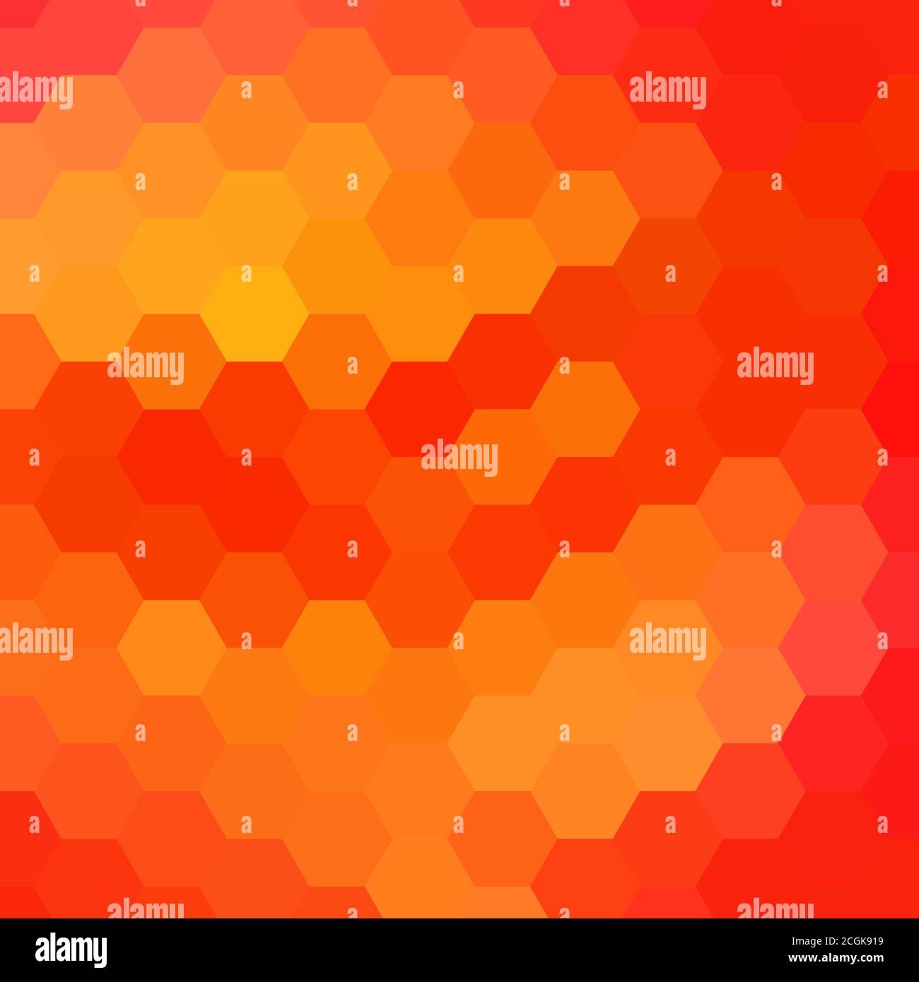 orange hexagon. polygonal style. layout for advertising. vector ...