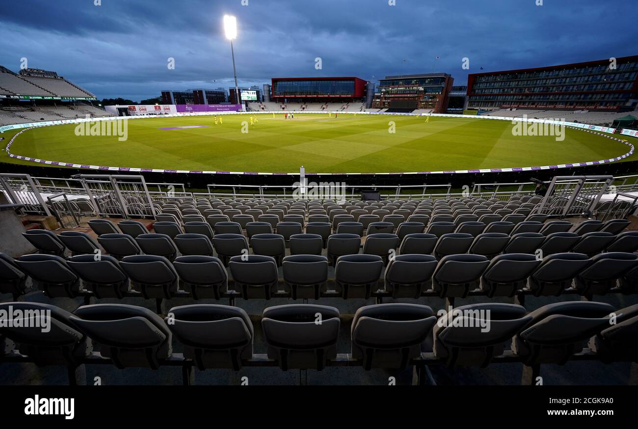 General view of the action during the first Royal London ODI match at ...