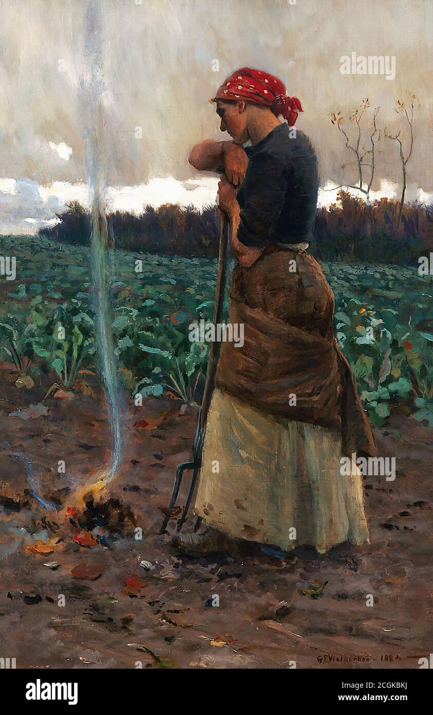 Wetherbee George Faulkner - the Harvest Is past the Summer Is Ended ...