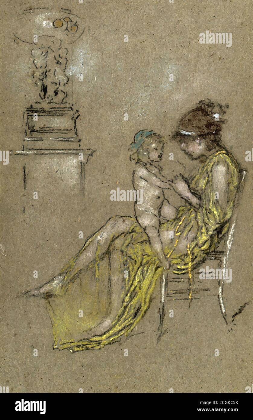 James Mcneill Whistler Mother High Resolution Stock Photography and ...