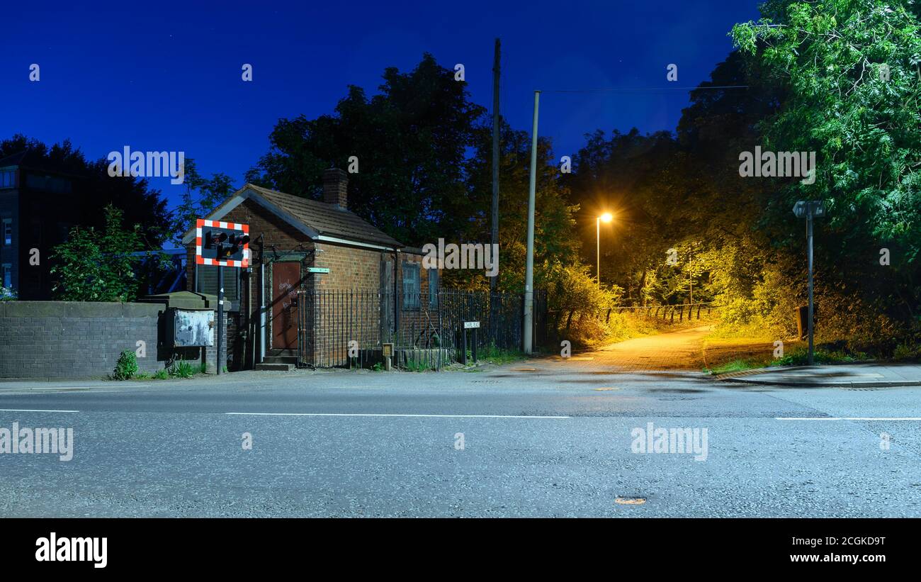 Barton road swing Bridge, Patricroft, Barton, Salford, Manchester Stock ...
