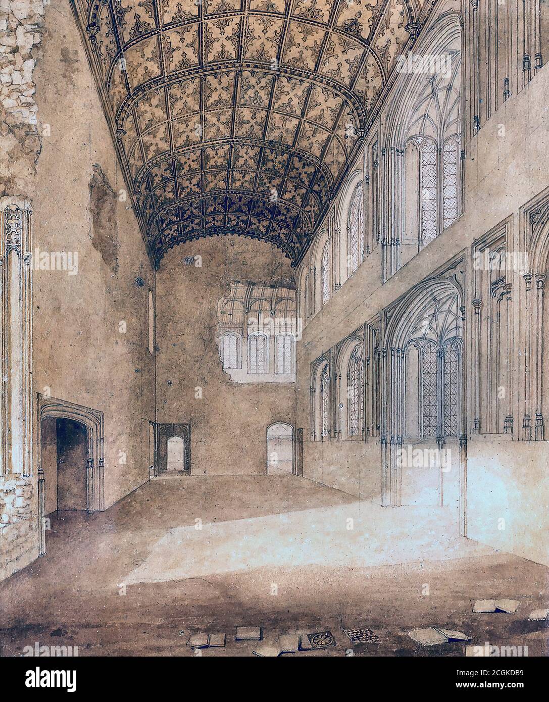 Wild Charles - Crosby Hall London 1 - British School - 19th Century ...