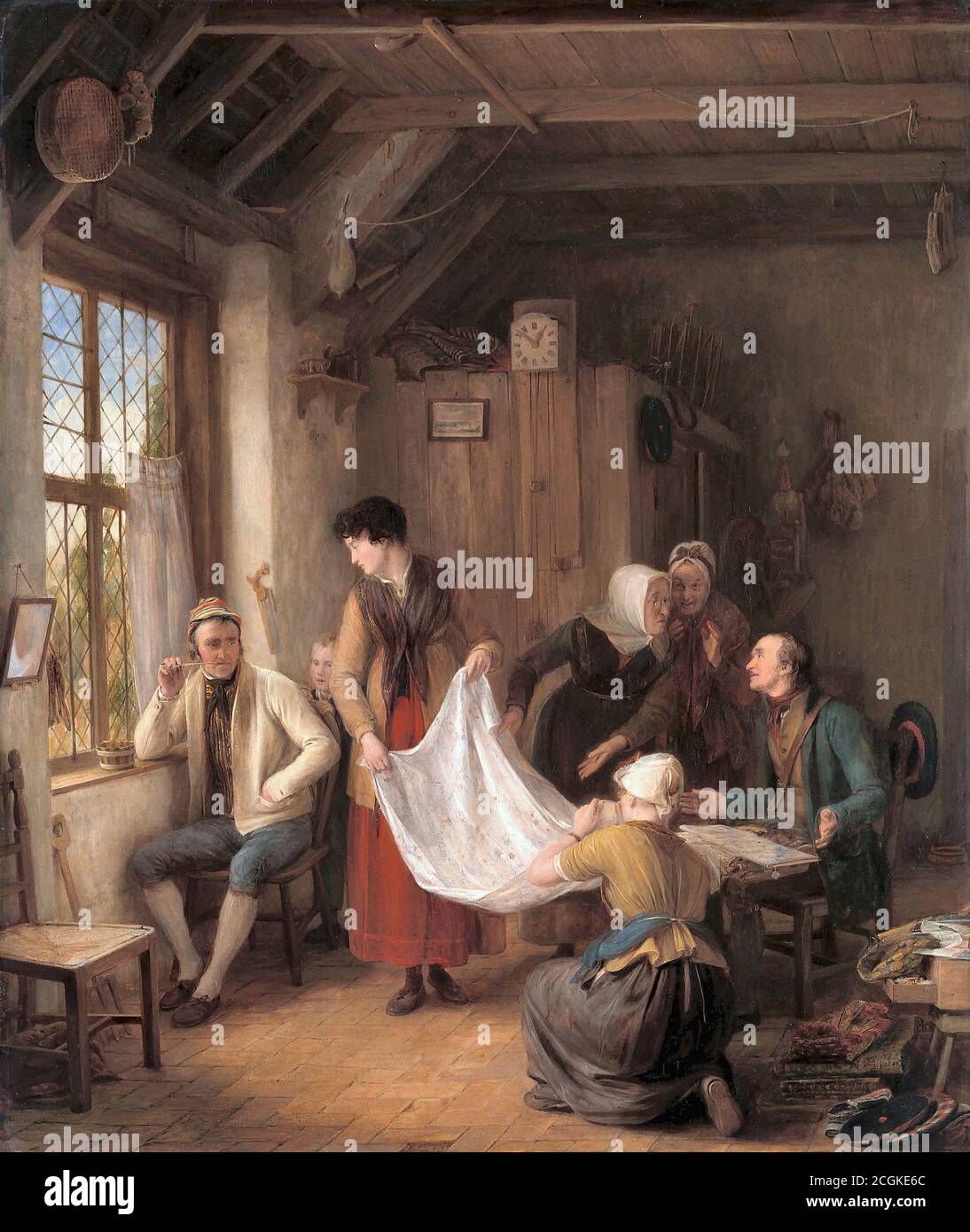 Wilkie Sir David - the Pedlar - British School - 19th Century Stock ...